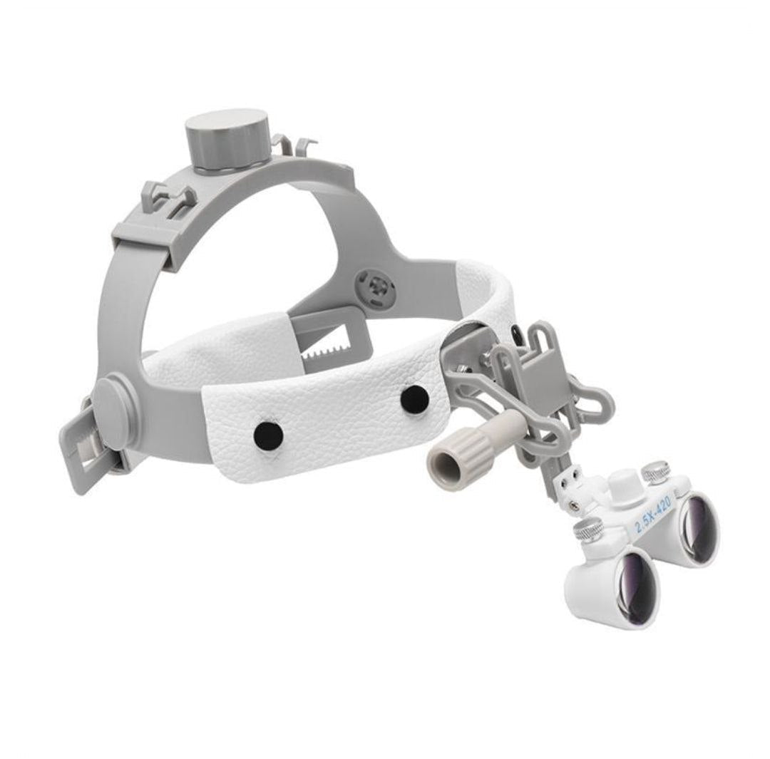Lupa Binocular Odontológica com Led 3.5X - Lupa de Cabeça